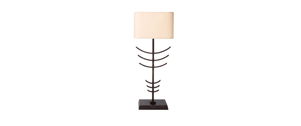 Arc Table Lamp handmade in UK by Blackbird Bespoke for AUTHOR