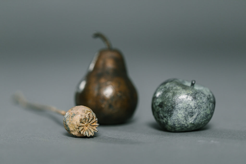 Bronze Apple Sculpture - Cast in Britain by Pomarius for AUTHOR