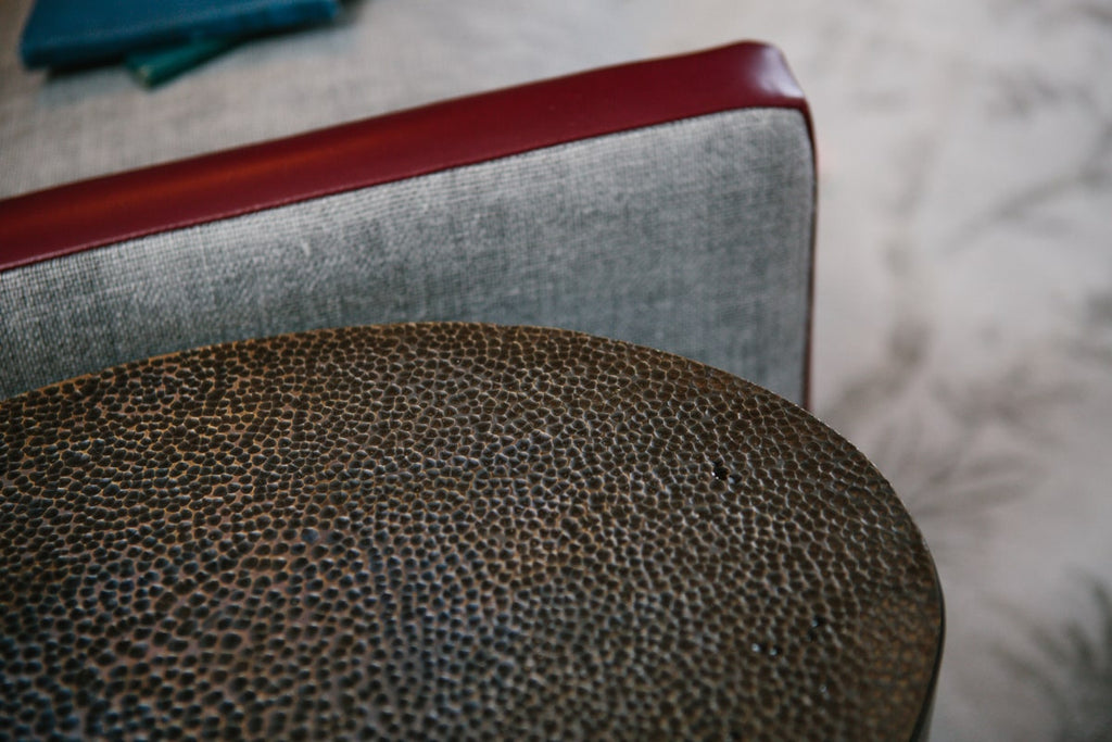 Ellipse Side Tables handmade in Britain by AUTHOR