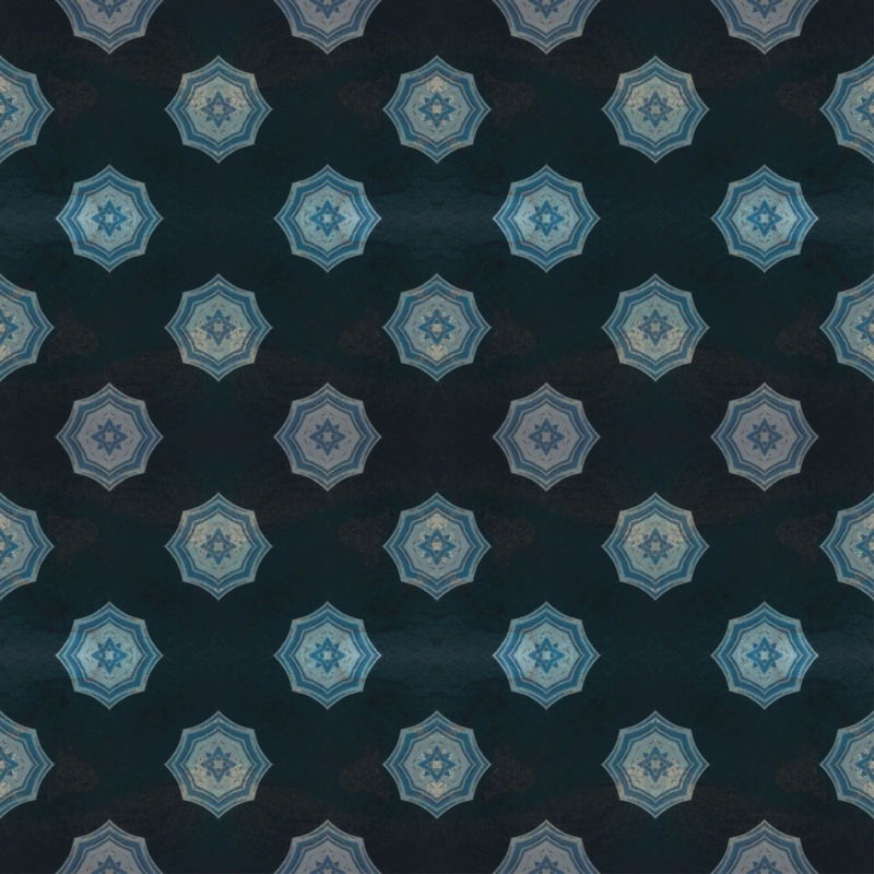 Nordic Stars Wallpaper by Julia Clare Interiors for AUTHOR Interiors