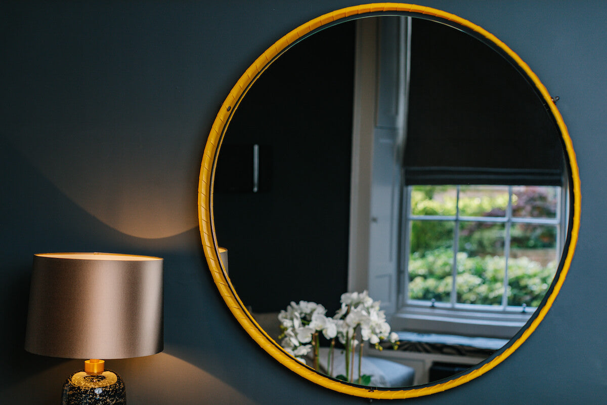 Port Side Mirror made in Britain by Harcourt London for AUTHOR