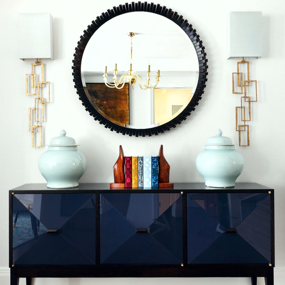 Peggy Mirror made in Britain by Knowles & Christou for AUTHOR