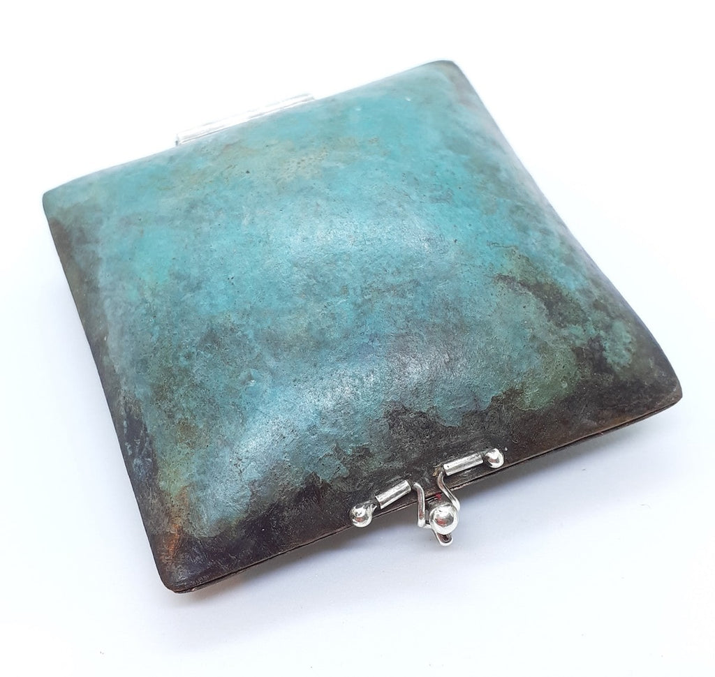 Patinated Copper Box made by Rebecca Walklett for AUTHOR Interiors