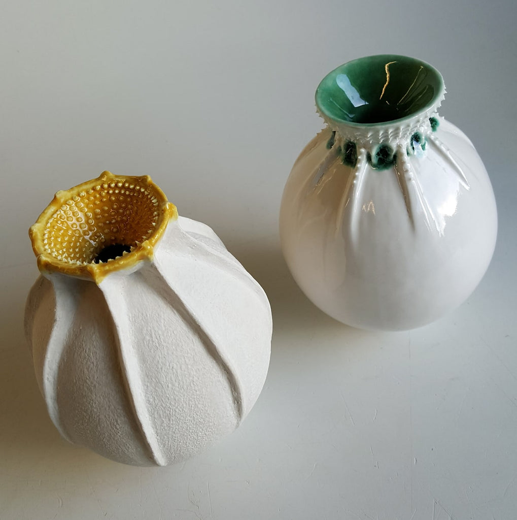 Seed Pod Vessel made in Britain by Red Earth Designs for AUTHOR